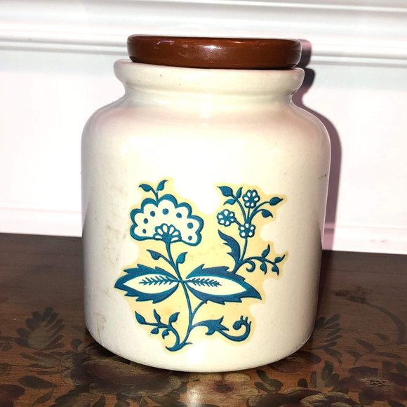 Accents | French Pottery Mcm Lablagny Stoneware Mustard Crock With ...